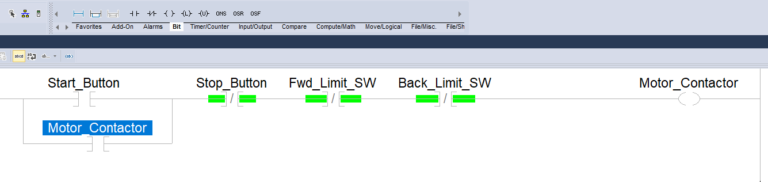 PLC Bit Instructions XIO and XIC ladder examples - PLC Programming ...