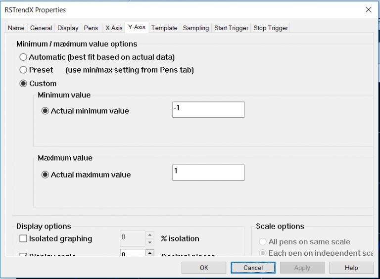 PLC Trend Chart Settings And Monitoring - PLC Programming & Automation