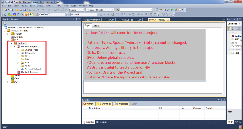 Beckhoff Twincat 3 Project - PLC Programming & Automation